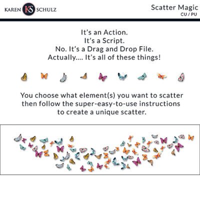 How to Create a Scatter in Photoshop and Photoshop Elements - Karen Schulz